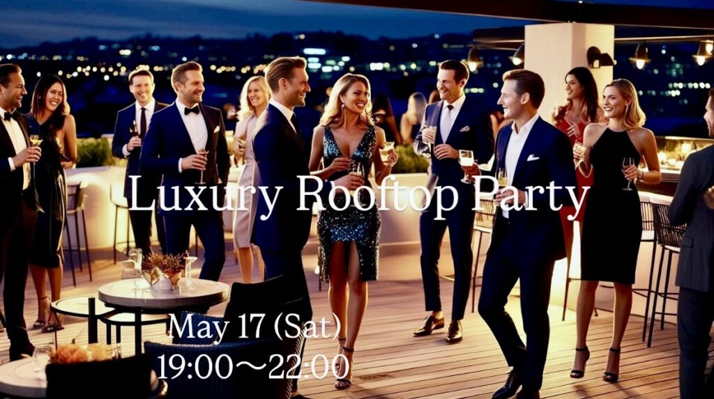 Luxury Rooftop Party | Event Salon (International Social Events)